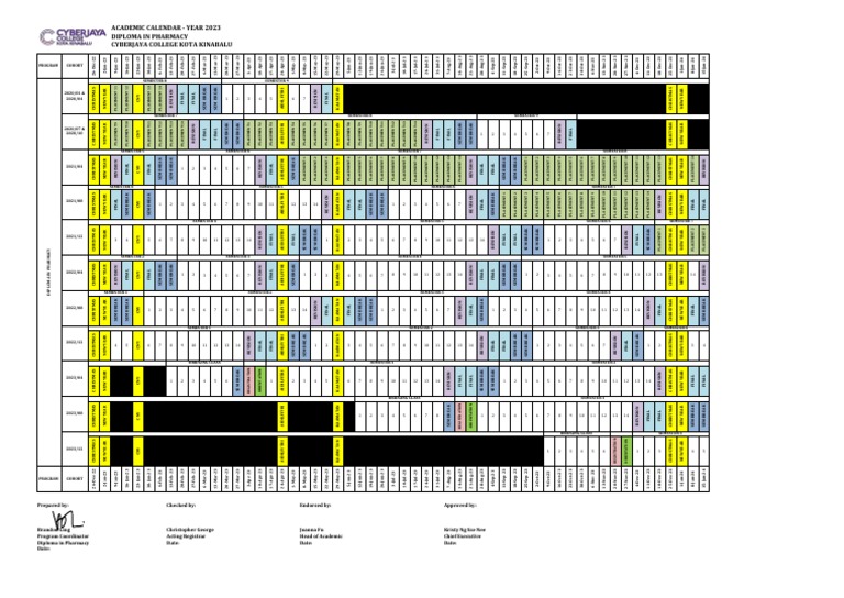 DP Academic Calendar 2023 | PDF | Academic Term | Schools