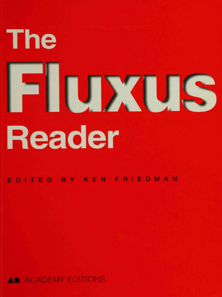 The Fluxus Reader | PDF