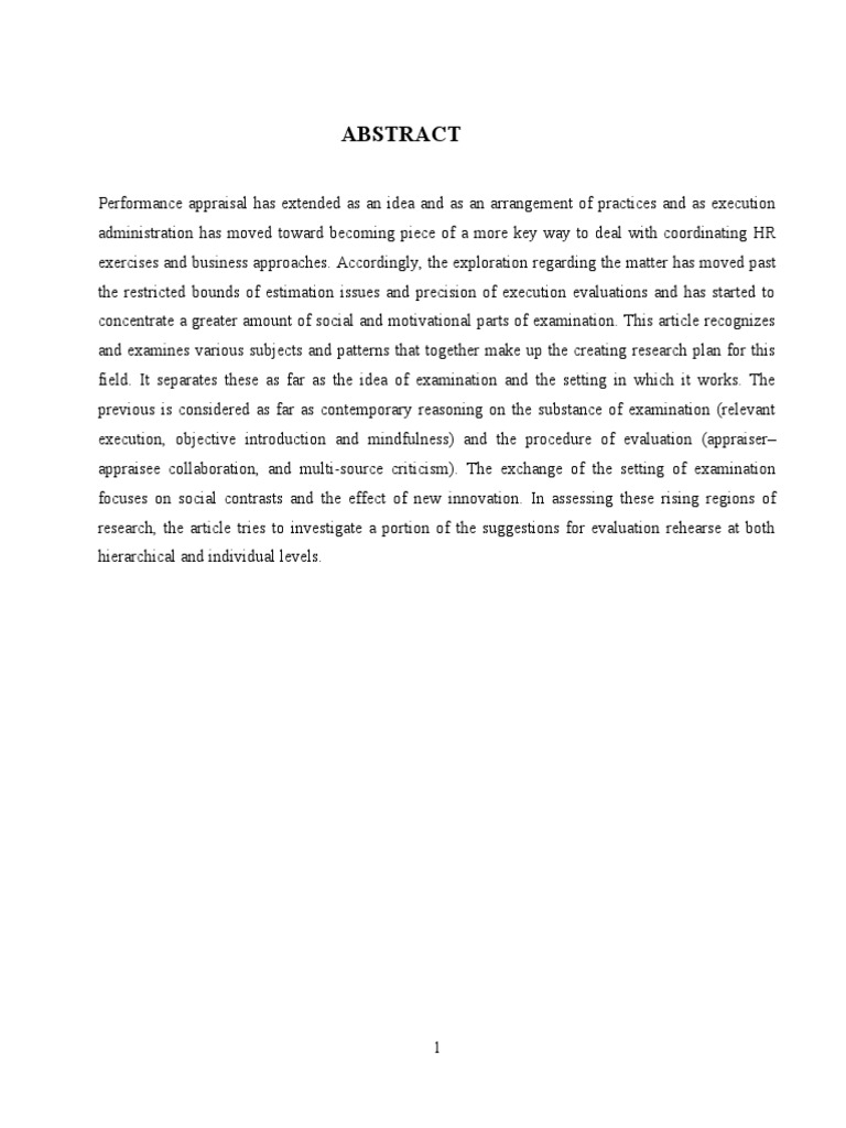 HR Performance Appraisal Trends | PDF | Performance Appraisal | Milk