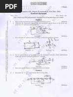 Control Engineering Question Papers | PDF | Control Theory | Cybernetics