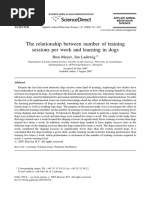 Fagen's Study on Elephant Training Methods | PDF | Reinforcement | Learning
