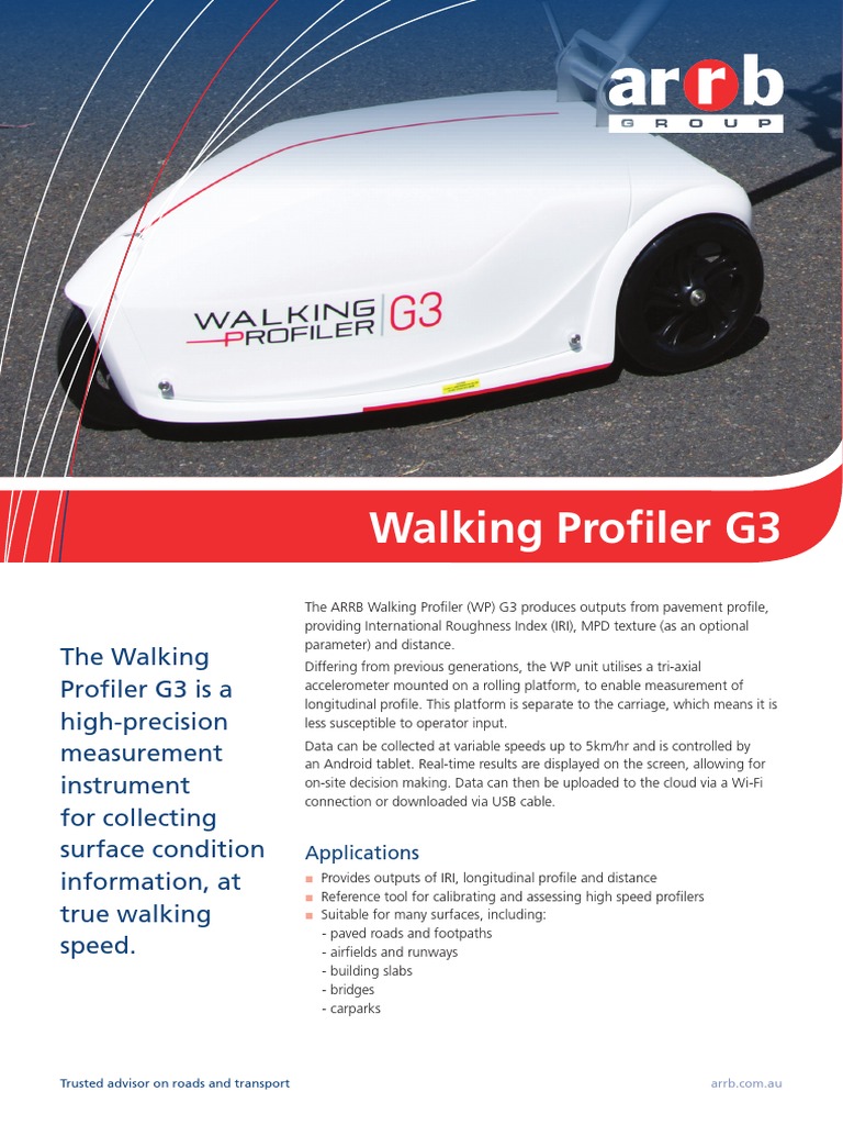 Walking Profiler G3 | PDF | Tablet Computer | Computer Engineering