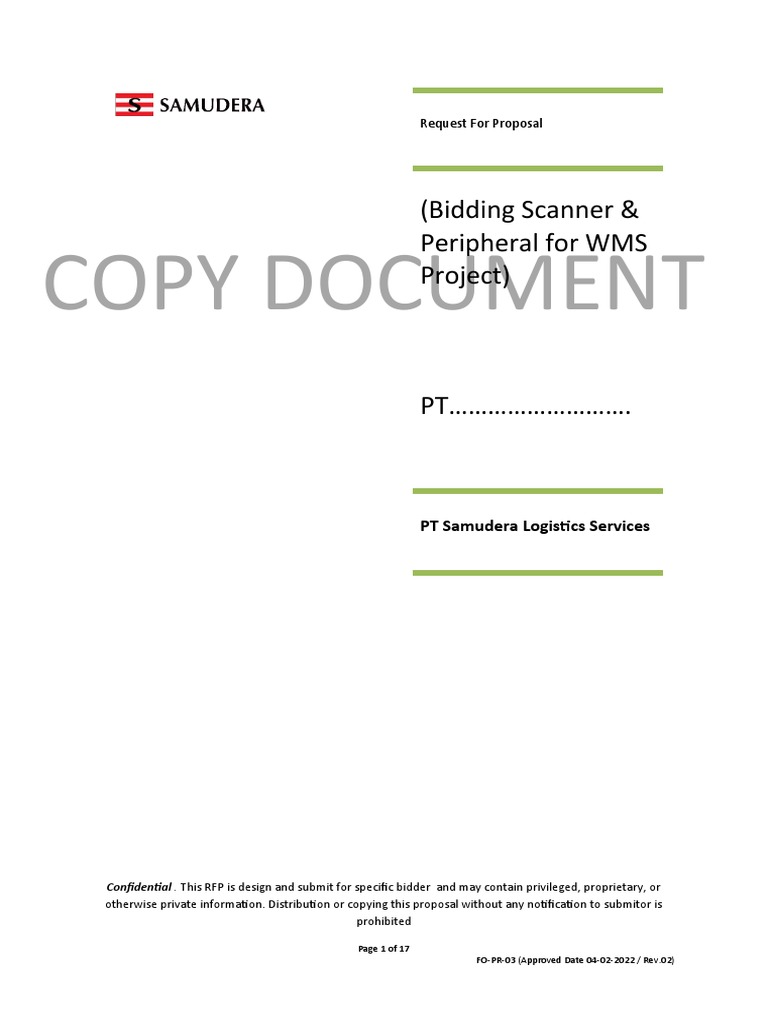 FO-PR-03 Request For Proposal GENERAL Rev.02 - SLS - Scanner Project ...