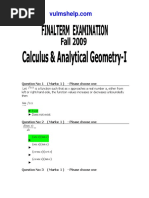PHY101 Final Term MCQs & Solutions | PDF | Electron | Atoms