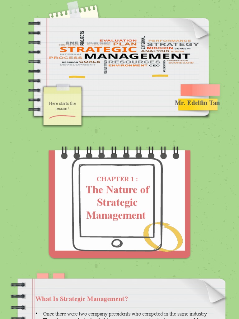Understanding Strategic Management Basics | PDF | Strategic Management ...