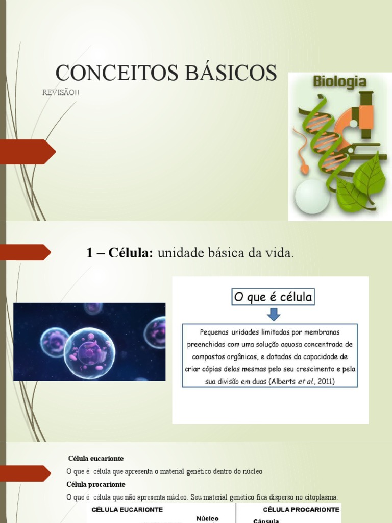Conceitos Básicos em Biologia | PDF