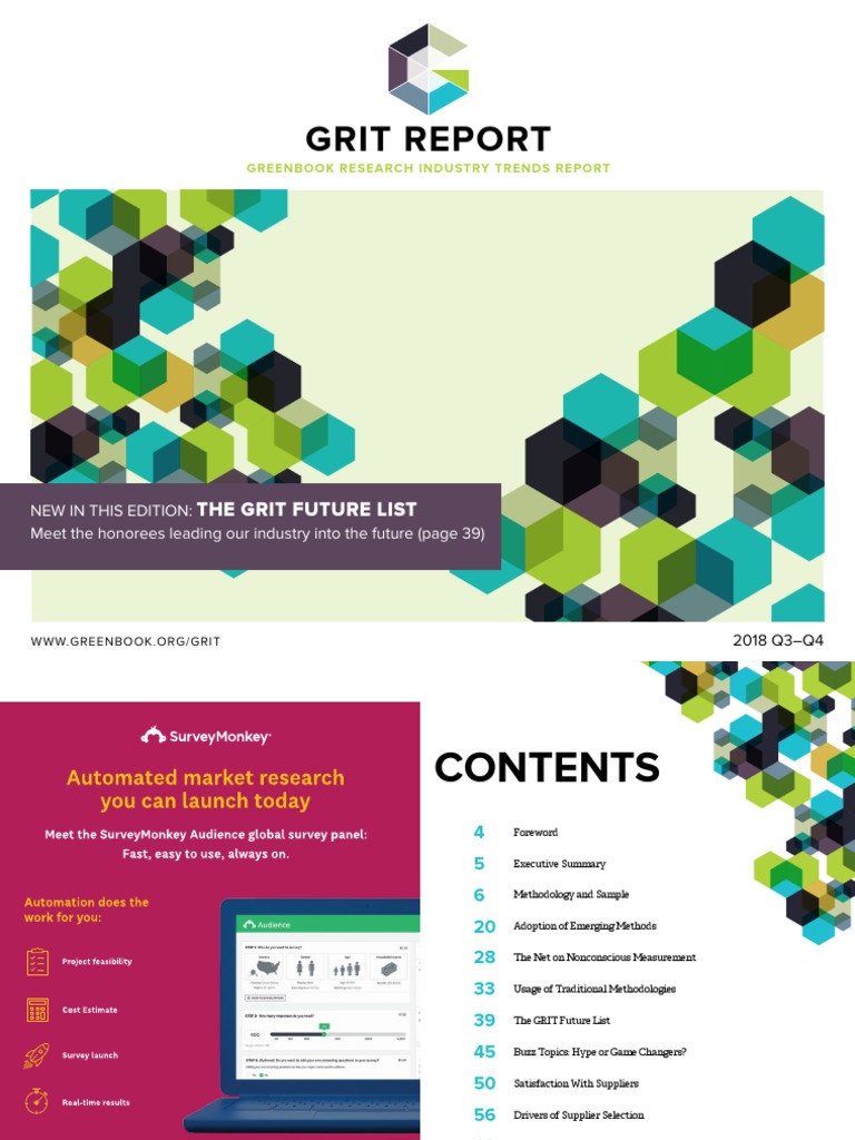 2018 q3 q4 Grit Report | PDF | Analytics | Business