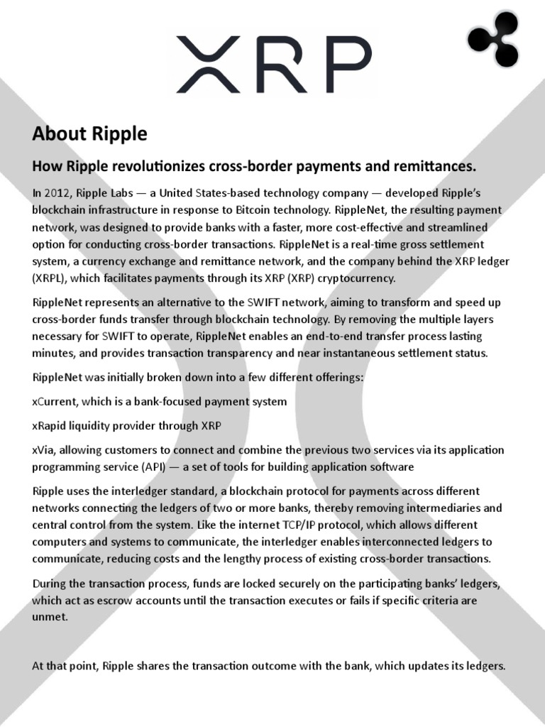 About Ripple: How Ripple Revolutionizes Cross-Border Payments and ...