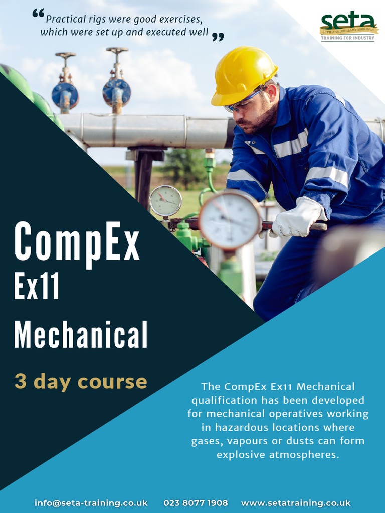 CompEx Ex11 Mechanical Qualification Course | PDF | Physical Sciences | Mechanical Engineering