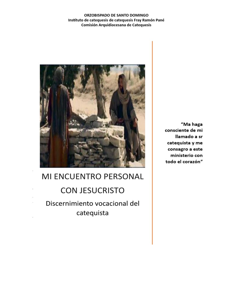 Mi Encuentro Con Cristo | PDF | Jesús | eucaristía