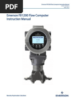 Emerson fb3000 Remote Terminal Unit Rtu Instruction Manual en 7625902 ...