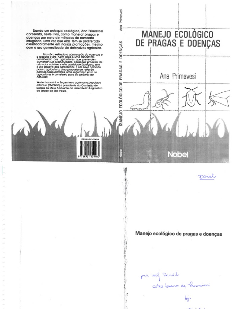 (Agroecologia) Ana Primavesi - Manejo Ecológico de Pragas e Doenças ...