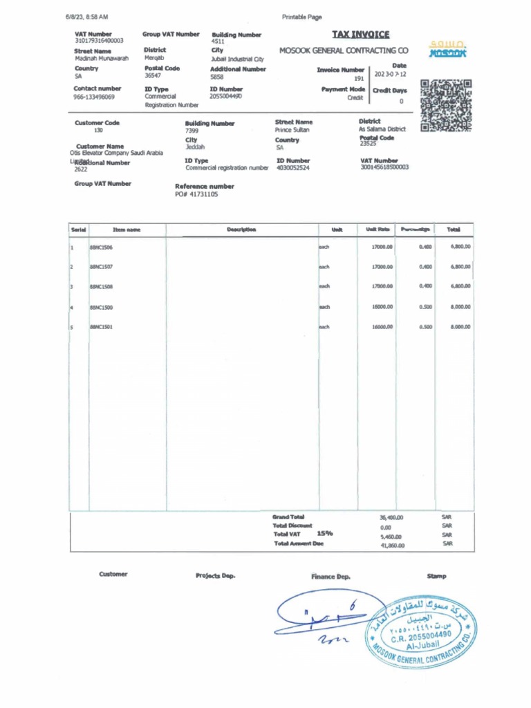 U.ait.-.. - : Tax Invoice | PDF