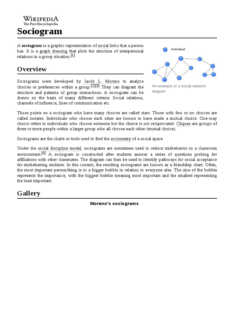 Sociogram | PDF | Social Psychology | Communication