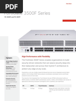 FortiGate 400F Datasheet | PDF | Security | Computer Security