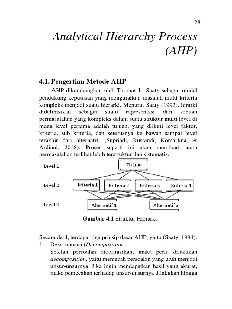 SPK Metode Ahp | PDF | Metode & Bahan Ajar