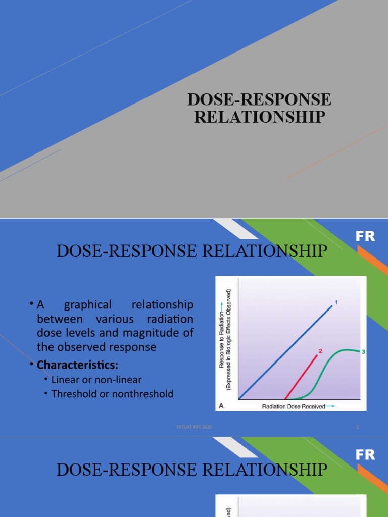 Dose Response Relationship | PDF