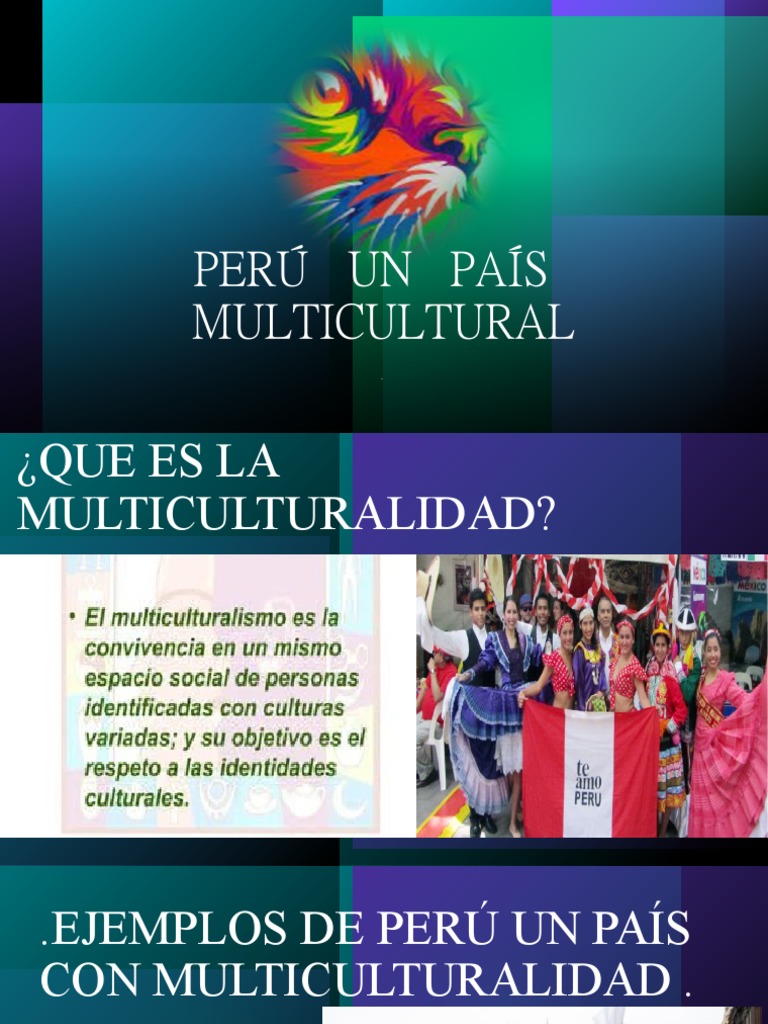 Perú Un País Multicultural | PDF