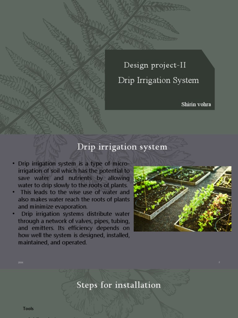 Drip Irrigation | PDF | Irrigation | Hydrology