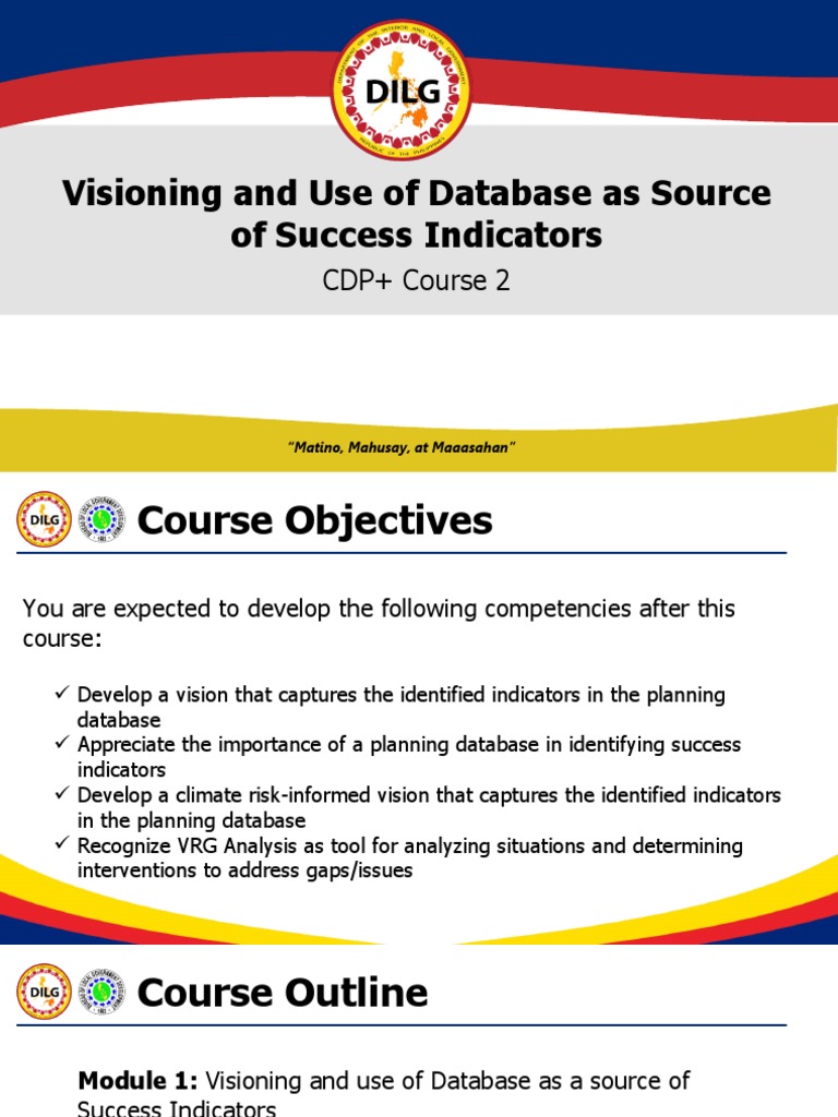 CDP+Course 1 VRG | PDF | Leadership | Governance