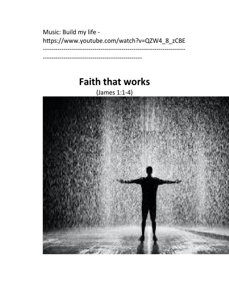Faith That Works | PDF | Jesus | Faith