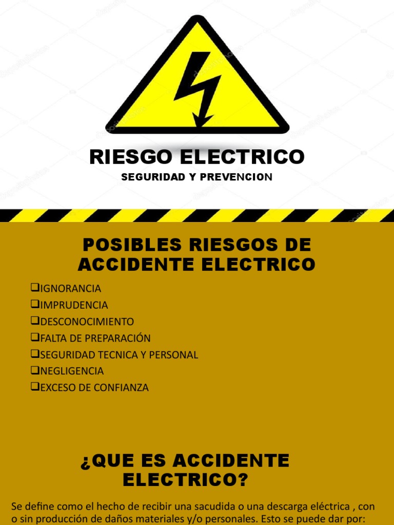 Riesgo Electrico | PDF | Ciencia de los Materiales | Bienes manufacturados Riesgo Electrico | PDF | Ciencia de los Materiales | Bienes manufacturados
