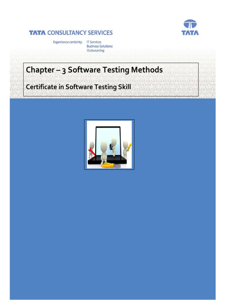 Chapter 3 Software Testing Methods v1.1 | PDF | Software Testing ...