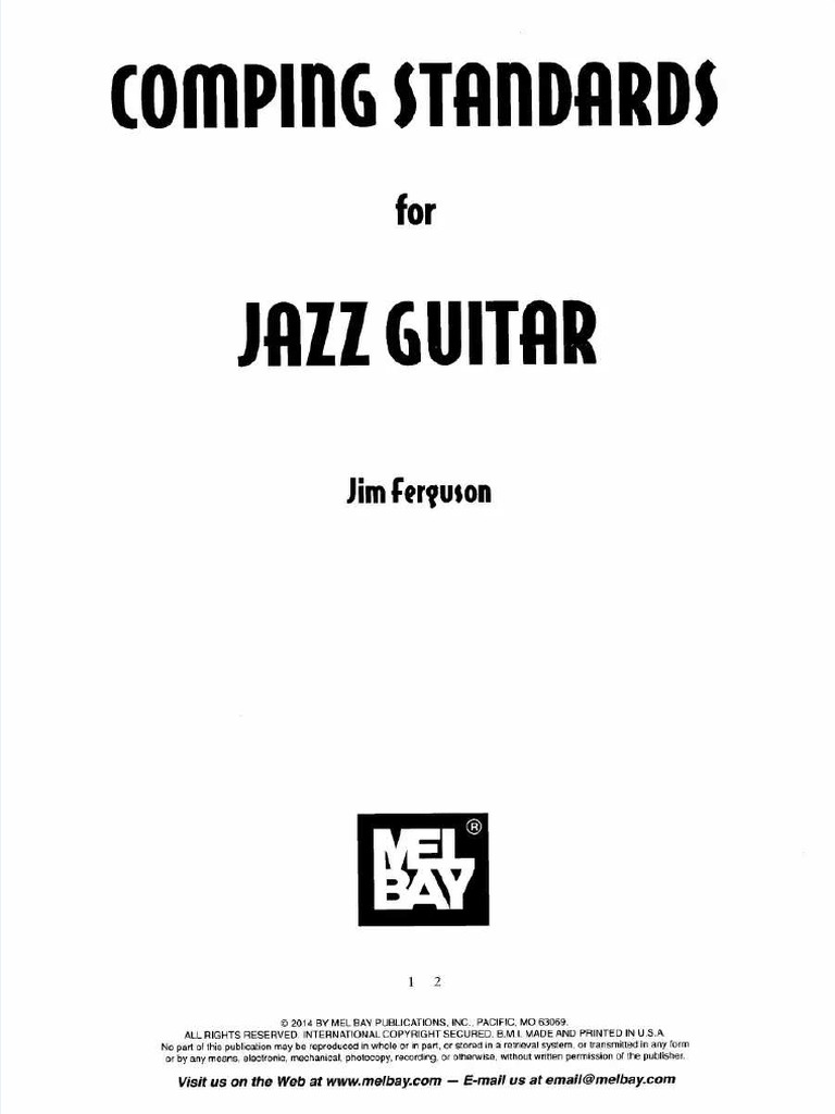 Jim Ferguson - Comping Standards For Jazz Guitar | PDF