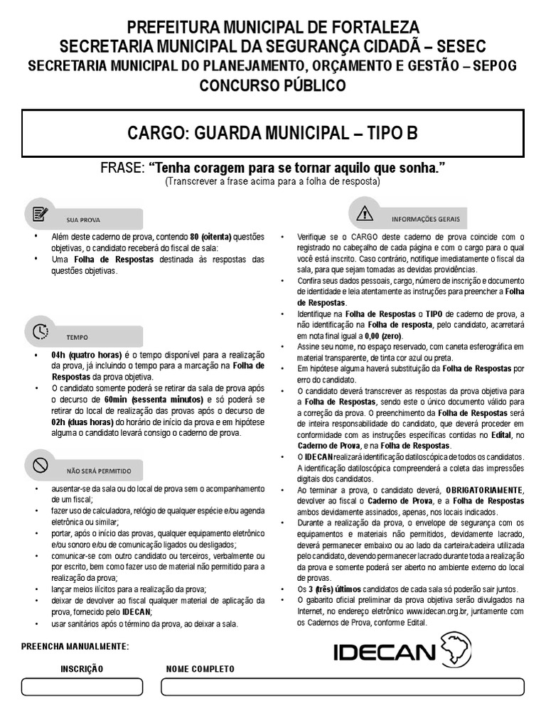 Prova B - GMF | PDF | Agricultura | Plantas