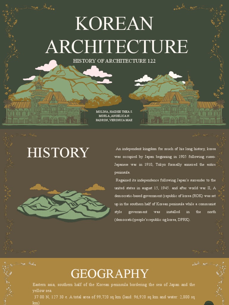 Korean Architecture | PDF | Korea | South Korea
