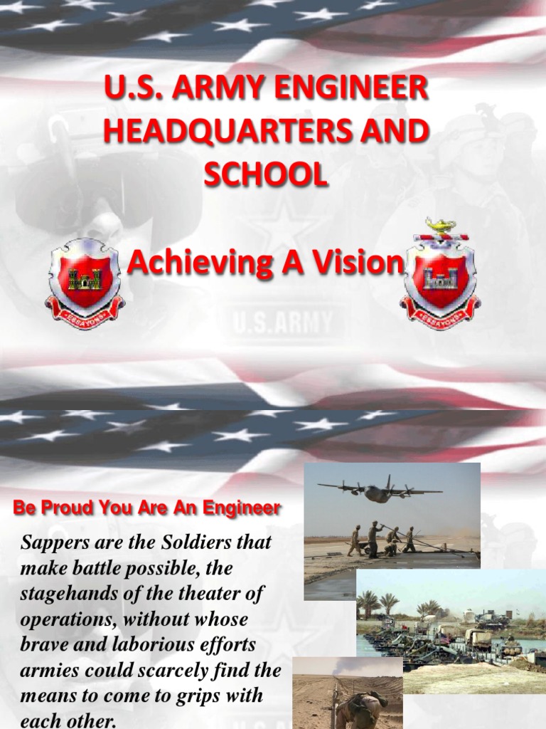 U.S. Army Engineer School Mission Overview | PDF | Regiment | Army