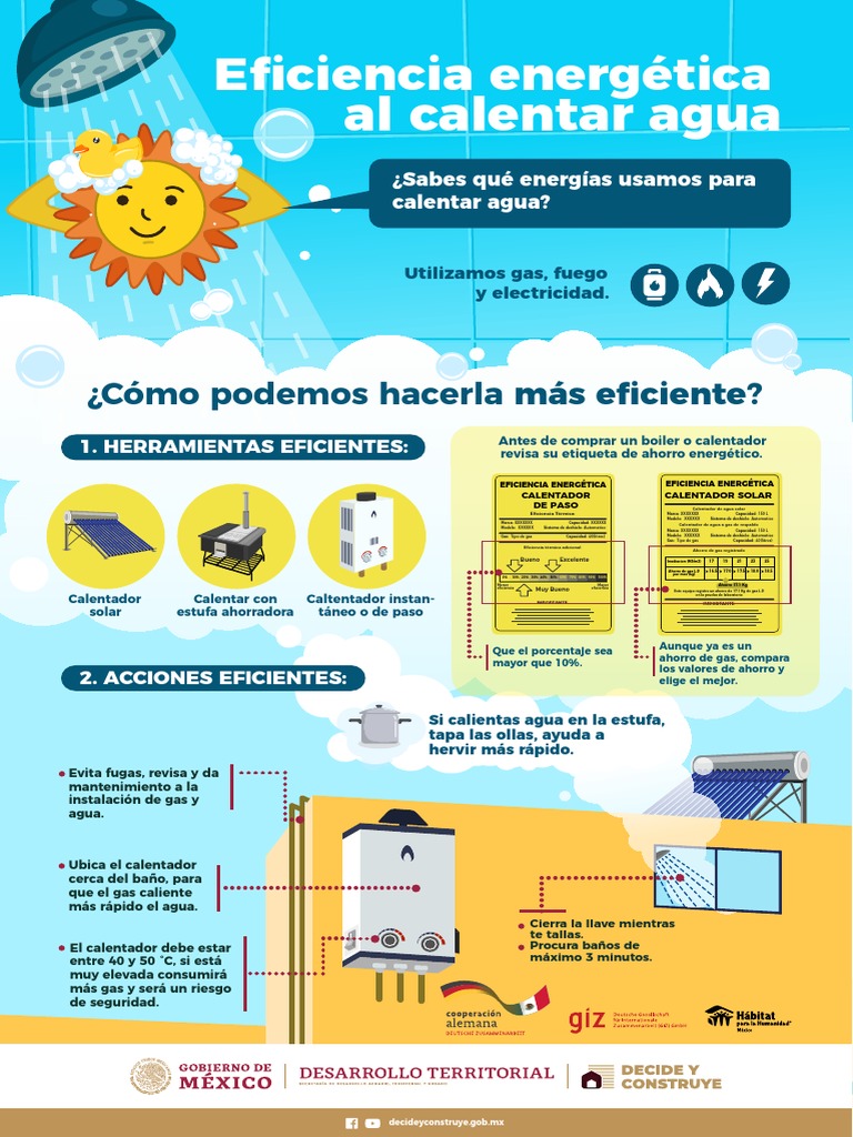 4 Eficiencia Energética Al Calentar El Agua | PDF | Uso eficiente de energía | Agua