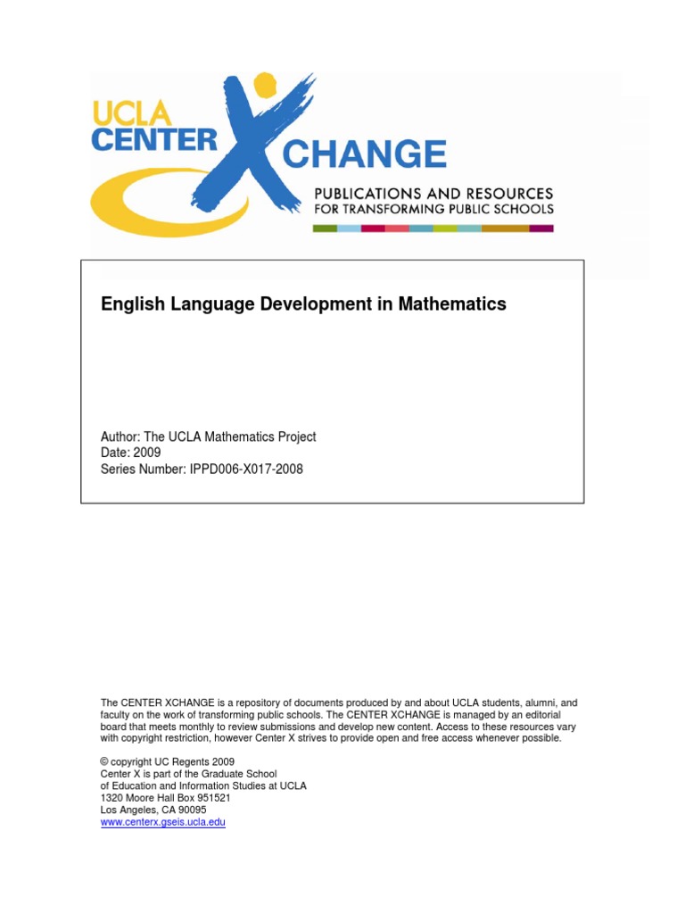 017 Math Lessons IPPD006 | PDF | Mathematics | English As A Second Or ...