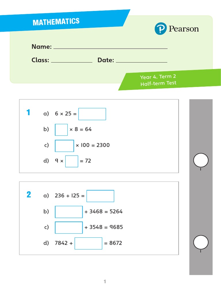 Ip PT Ip Maths Y4 t2ht2019 | PDF | Elementary Geometry | Elementary Mathematics