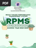 RPMS KRA Autosaved | PDF | Lesson Plan | Learning