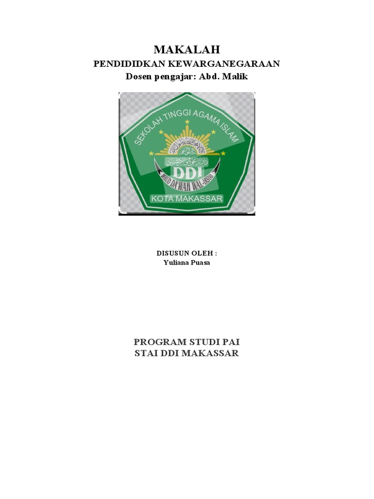MAKALAH PKN HAM & RULE OF LAW | PDF