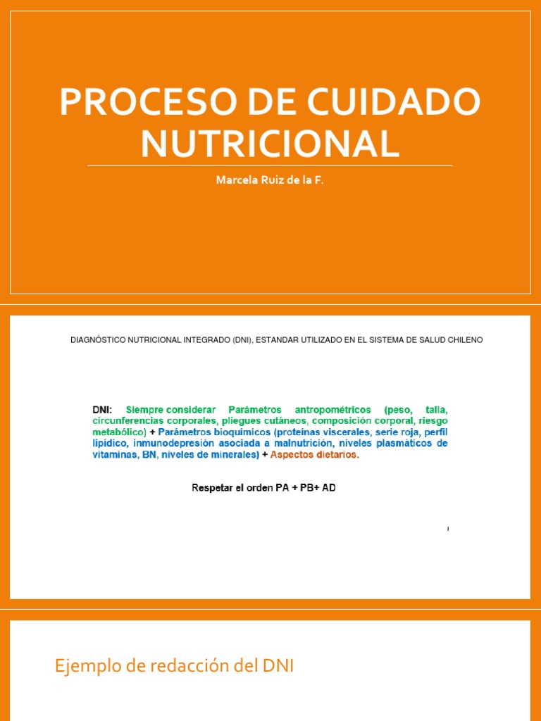 Ejemplo de Diagnóstico Nutricional PES | PDF | Nutrición | Dieta y ...