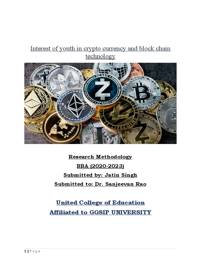 Research Methodology Project | PDF | Cryptocurrency | Bitcoin