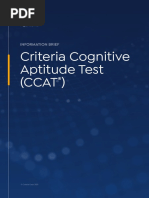 Free Criteria CCAT Practice Test With Answers Explanations | PDF