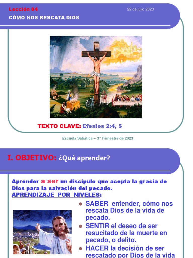 Cómo Nos Rescata Dios | PDF | Salvación | Aprendizaje