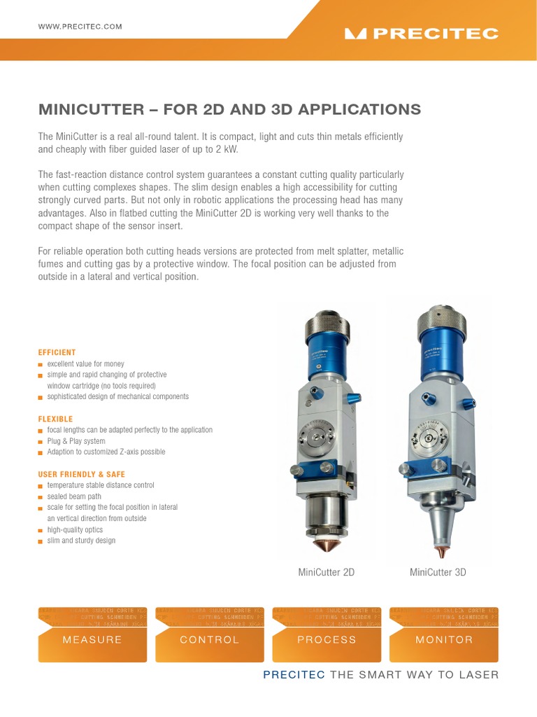 MiniCutter en | PDF | Laser | Optical Fiber