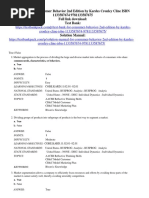 Lpa Form | PDF | Audit | Business