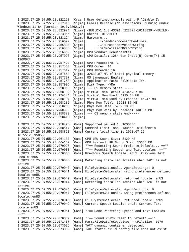 Fenris Debug | PDF | Process (Computing) | Operating System