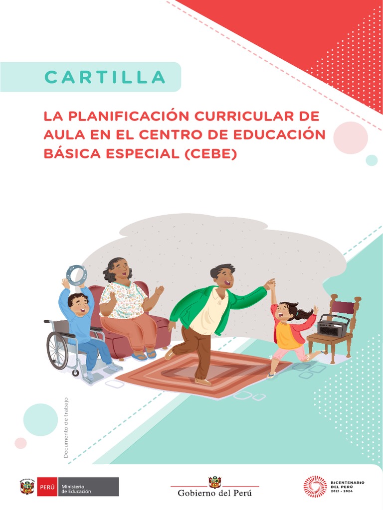 Cartilla La Planificación Curricular de Aula en El Cebe Ok | PDF ...