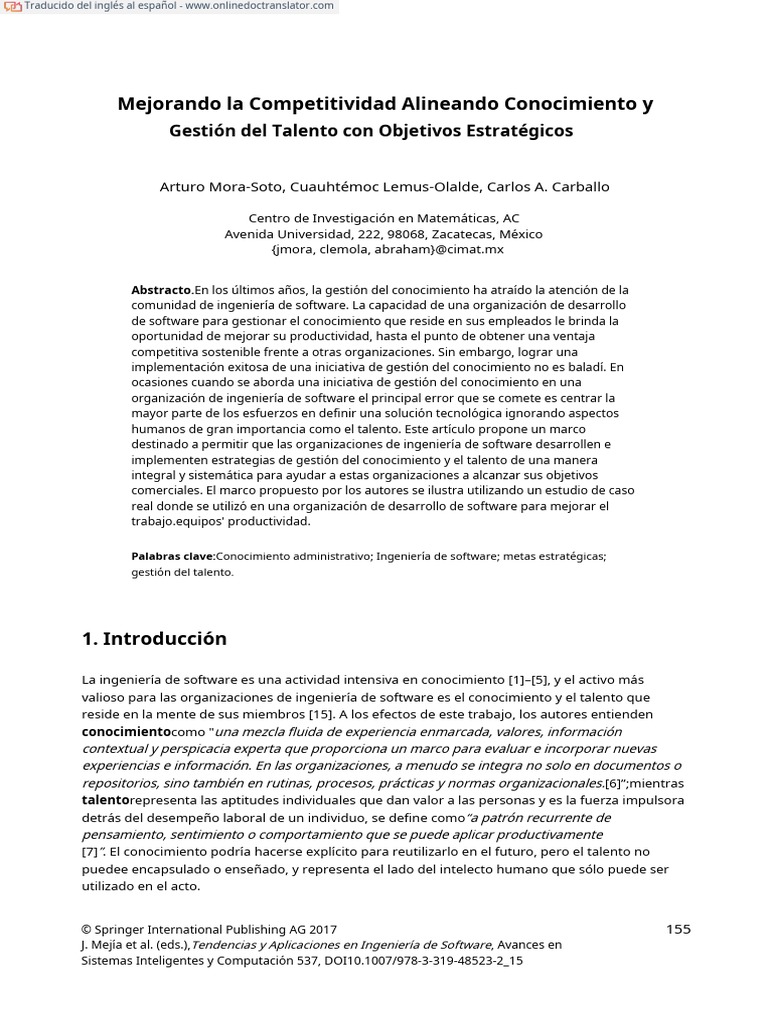 Improving Competitiveness Aligning Knowledge and Talent Management With ...