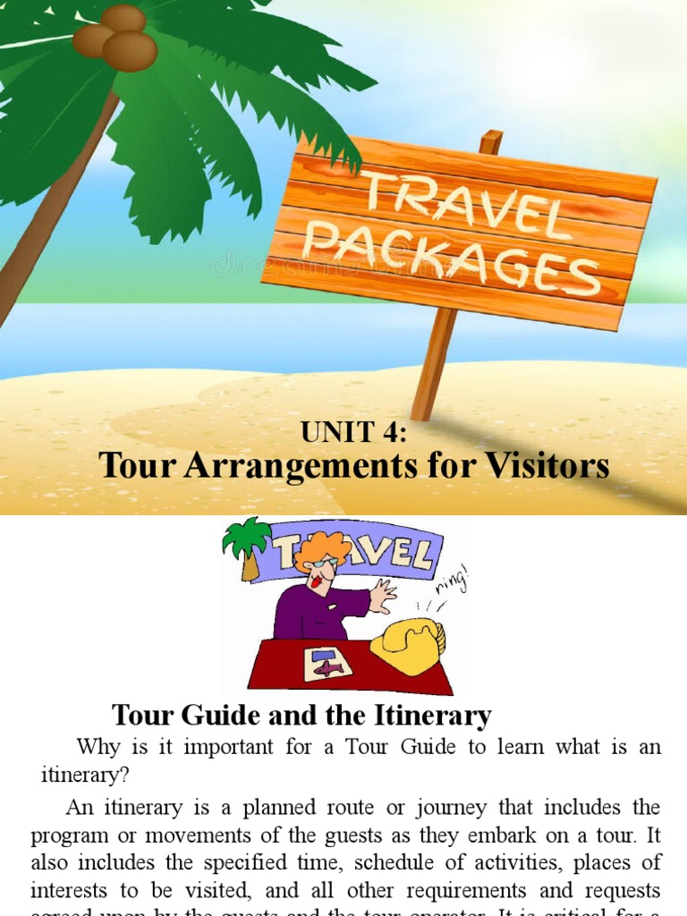 UNIT 4 Tour Guiding | PDF