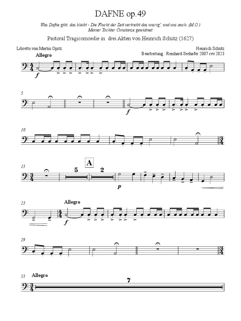 Dafne I 2023 - Contrabass | PDF