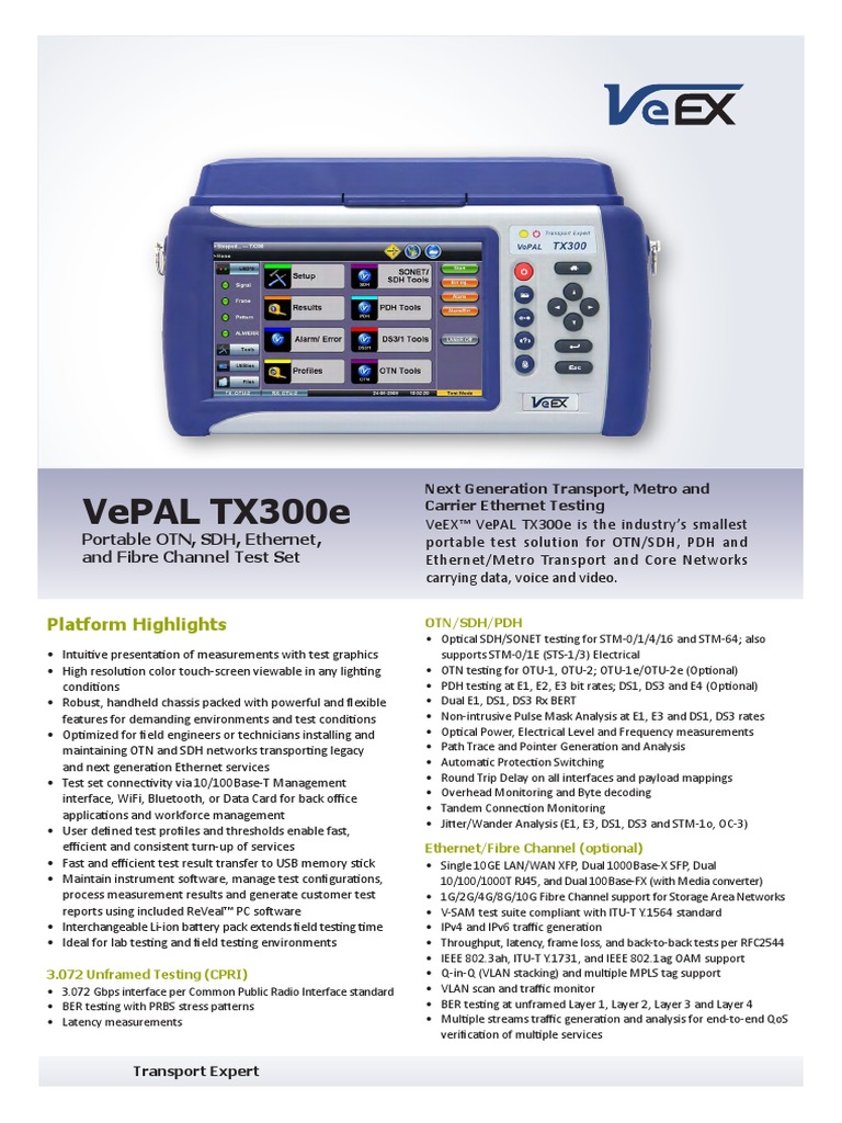 Vepal Tx300E: Platform Highlights | PDF | Voice Over Ip | Computer Network