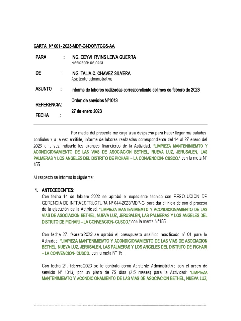 Informe Financiero Talia | PDF | Economias | Justicia