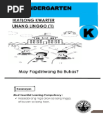 Mga Araw Sa Isang Linggo | PDF